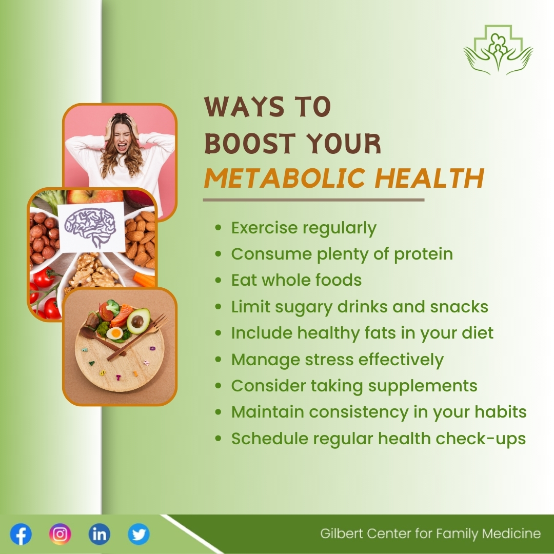Ways To Boost Your Metabolic Health Gilbert Center